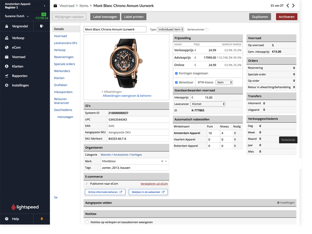 Voorraadbeheer in je kassasysteem | Lightspeed Retail